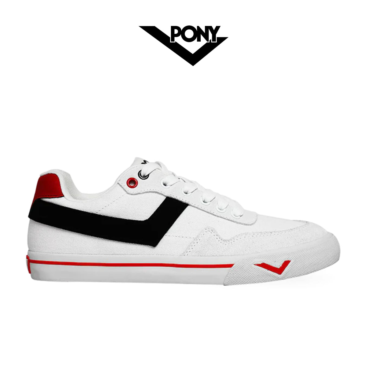 Pony Men's - Atop (White/True Red) – Pony Online PH